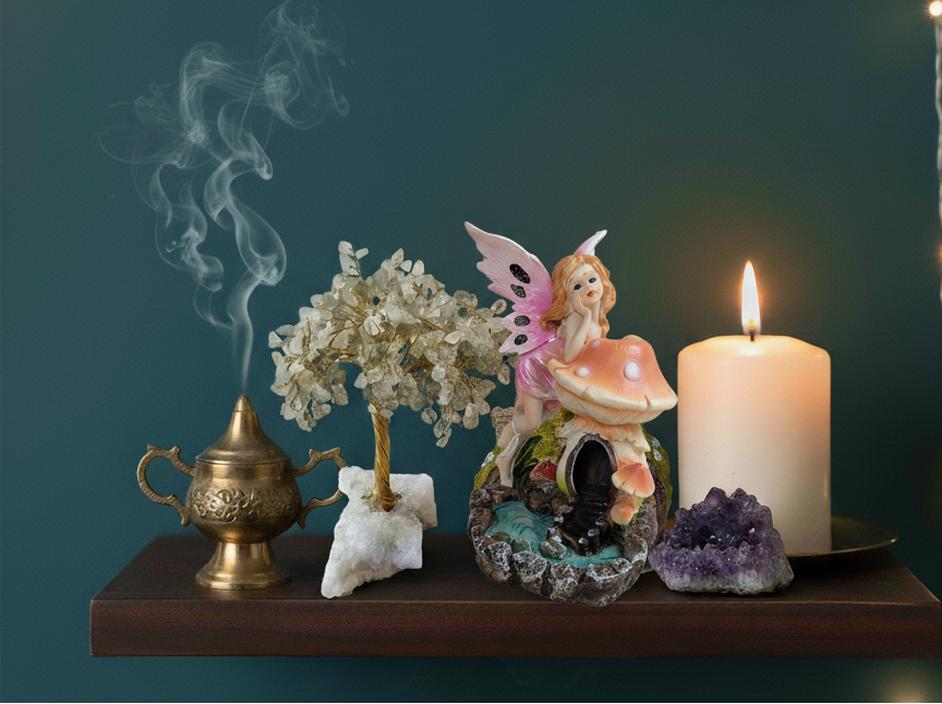 Fairy Backflow Incense Burner for a Magical Aromatherapy Experience ...