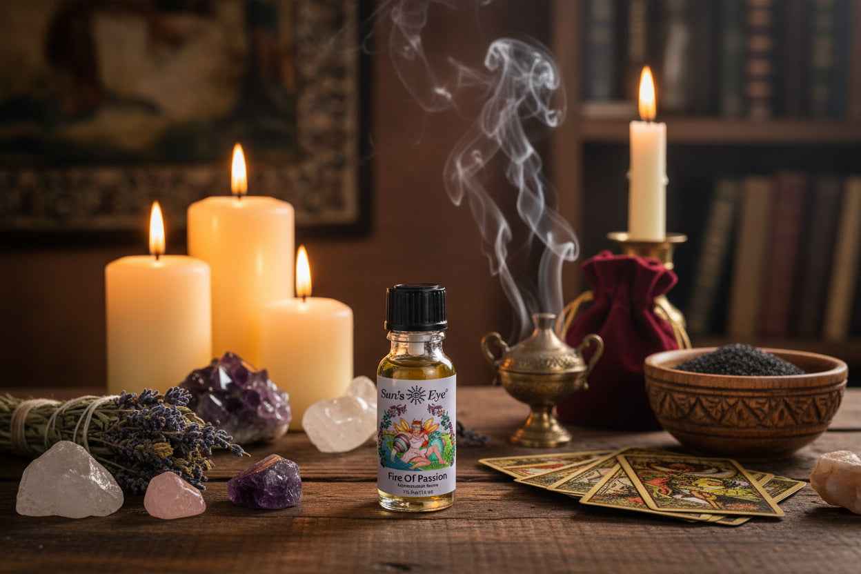 Sun's Eye Fire of Passion Oil - Divine Intentions